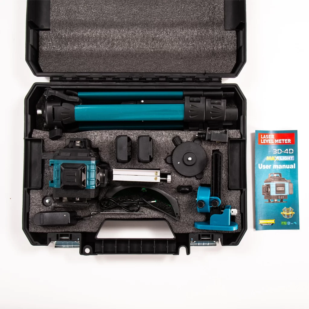 Laser libela sa 16 zelenih zraka za precizno nivelisanje